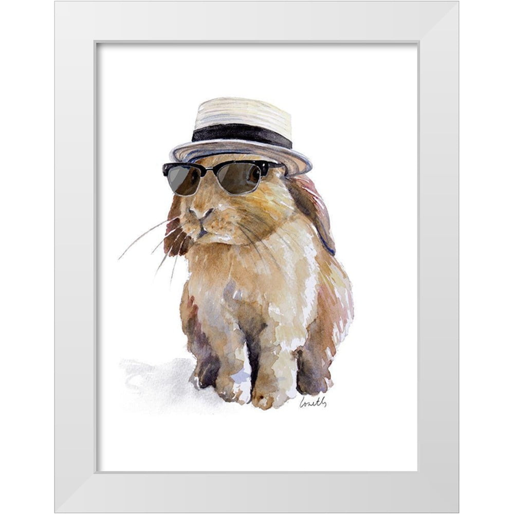 Loreth, Lanie 12x14 White Modern Wood Framed Museum Art Print Titled ...