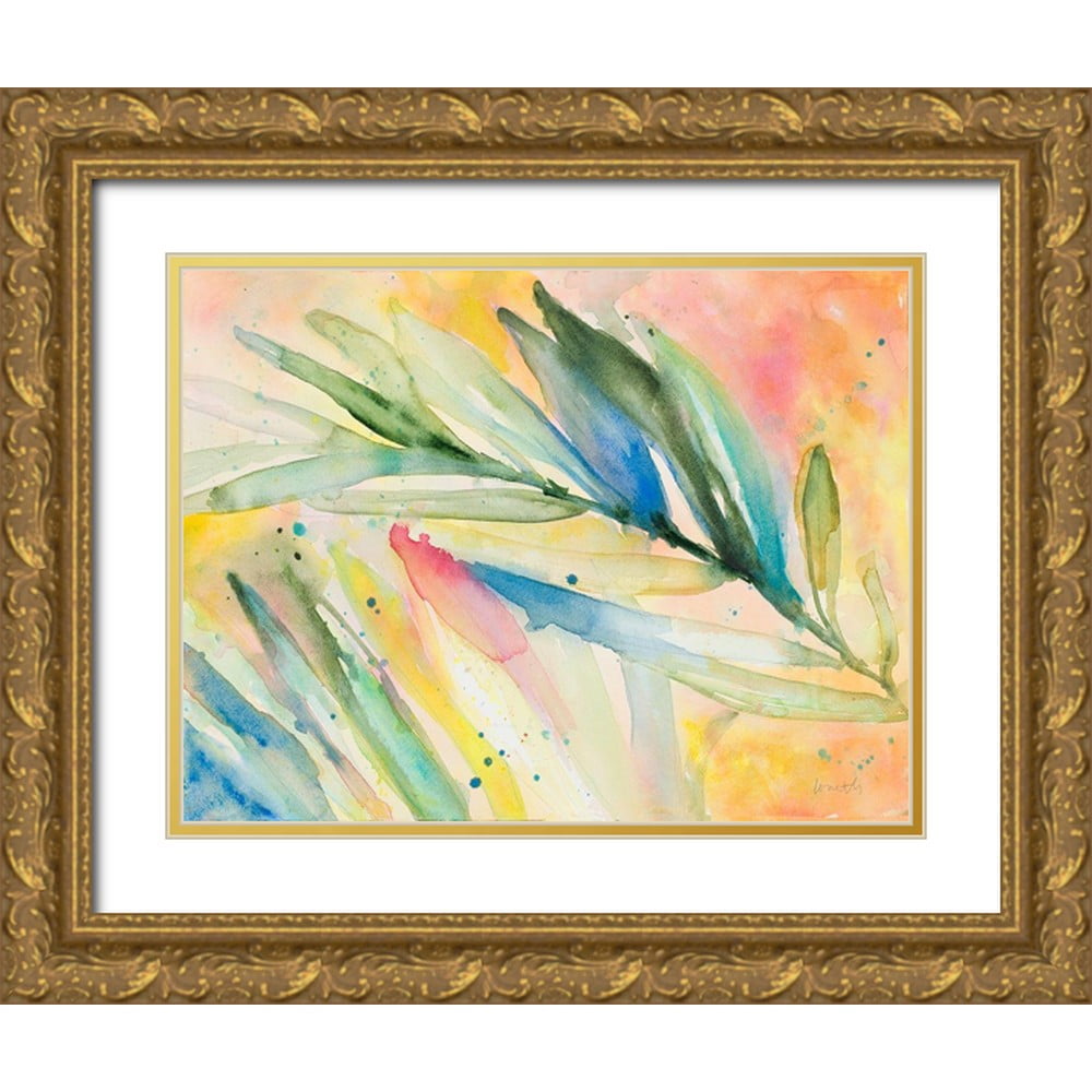 Loreth, Lanie 14x12 Gold Ornate Wood Framed with Double Matting Museum ...