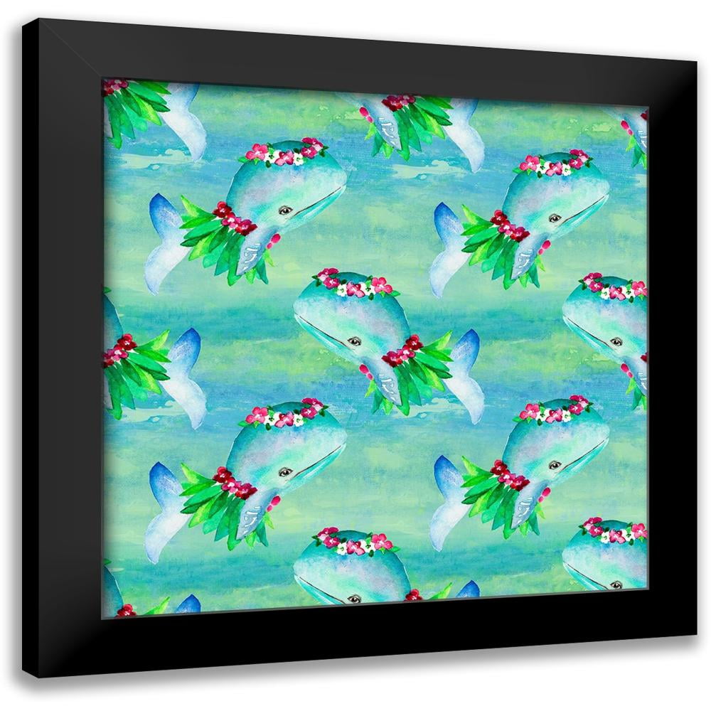 Loreth, Lanie 15x15 Black Modern Framed Museum Art Print Titled - Hula ...