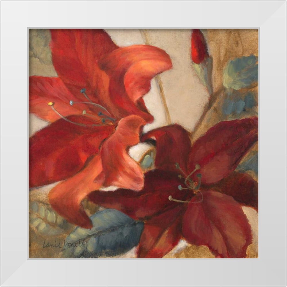 Loreth, Lanie 15x15 White Modern Wood Framed Museum Art Print Titled ...