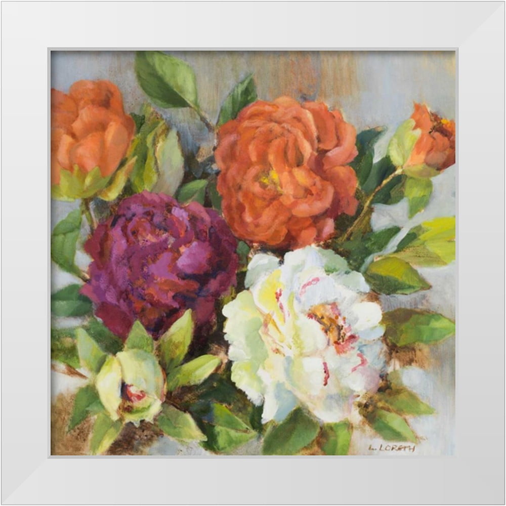 Loreth, Lanie 15x15 White Modern Wood Framed Museum Art Print Titled ...