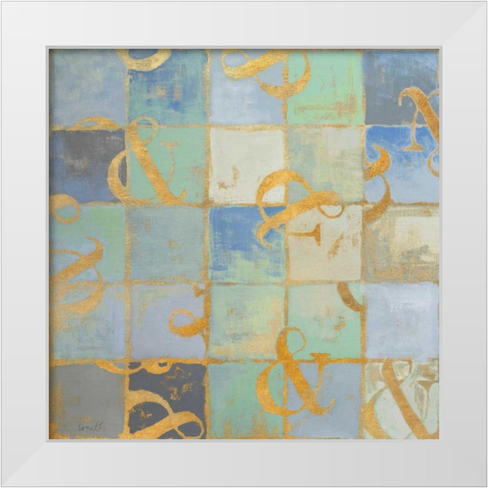 Loreth, Lanie 15x15 White Modern Wood Framed Museum Art Print Titled ...