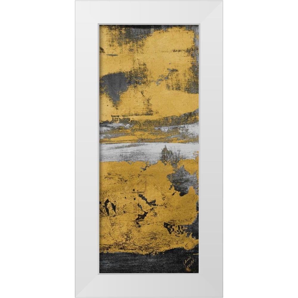 Loreth, Lanie 15x32 White Modern Wood Framed Museum Art Print Titled ...