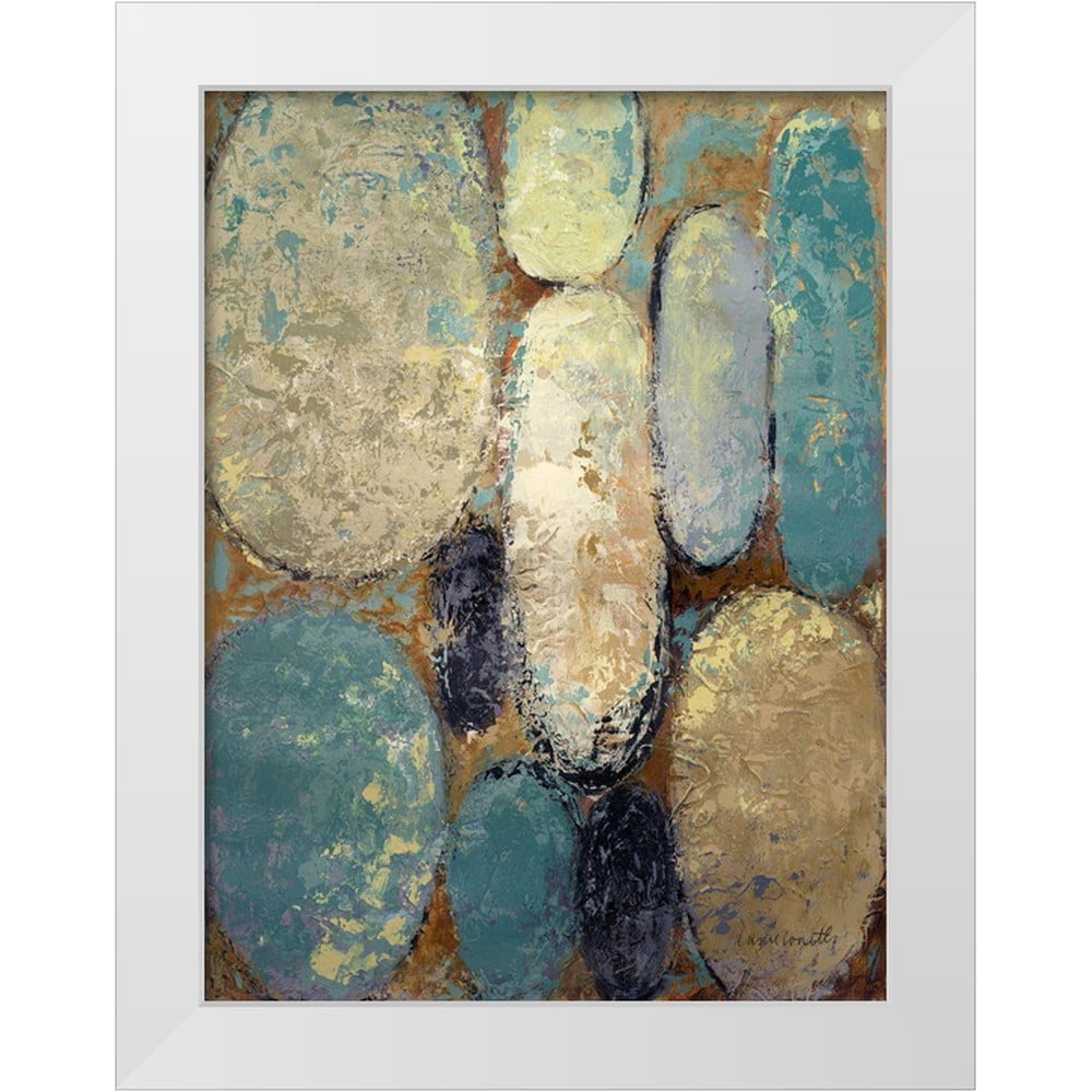 Loreth, Lanie 19x24 White Modern Wood Framed Museum Art Print Titled ...