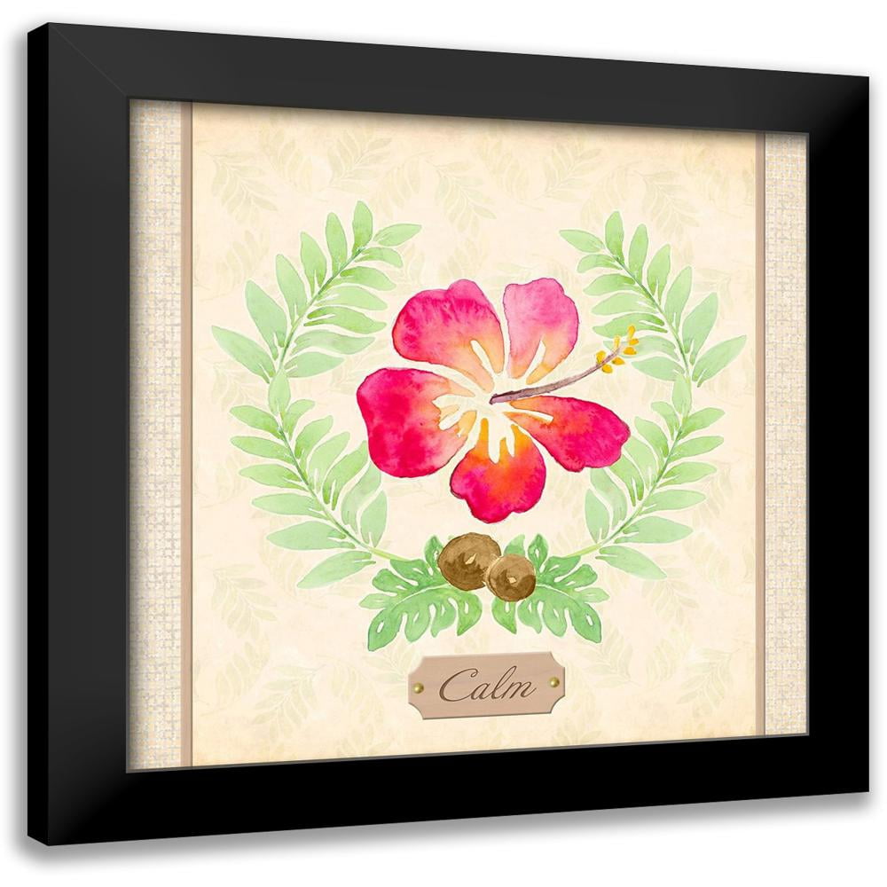 Loreth, Lanie 20x20 Black Modern Framed Museum Art Print Titled - Calm ...