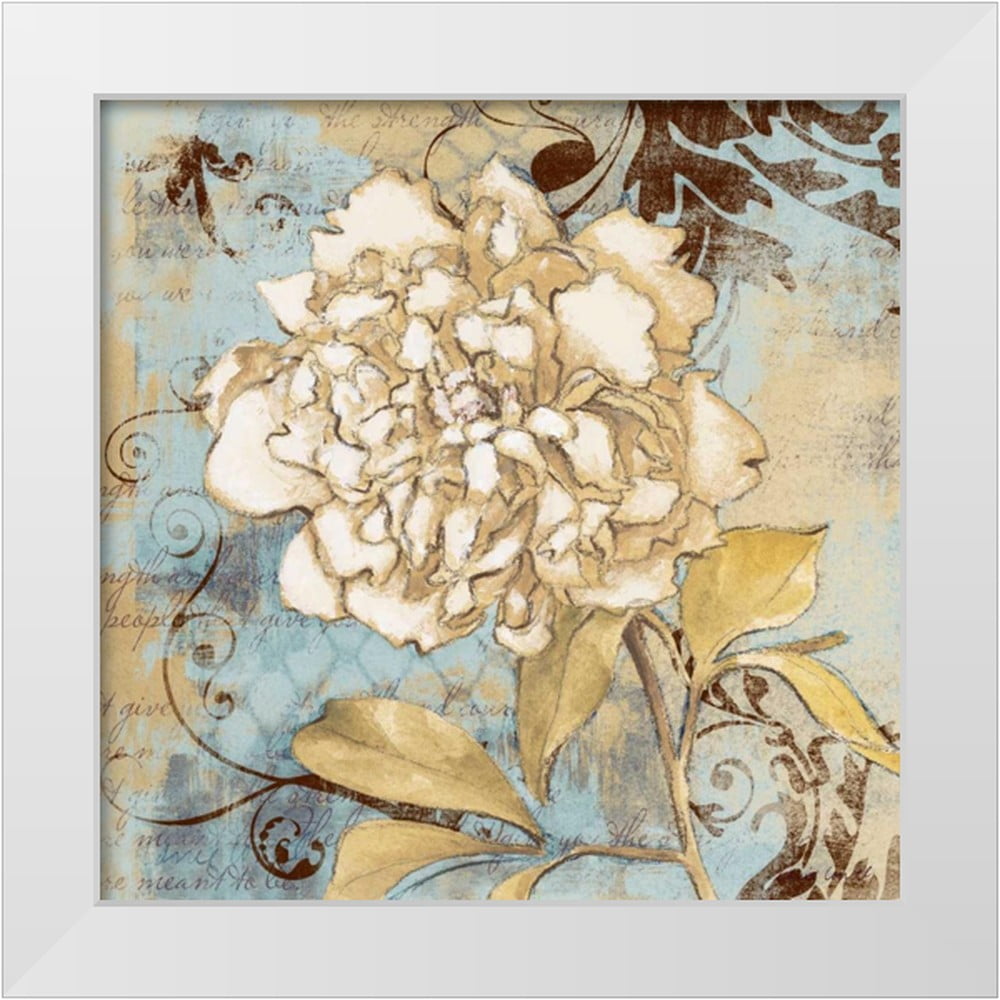 Loreth, Lanie 20x20 White Modern Wood Framed Museum Art Print Titled ...