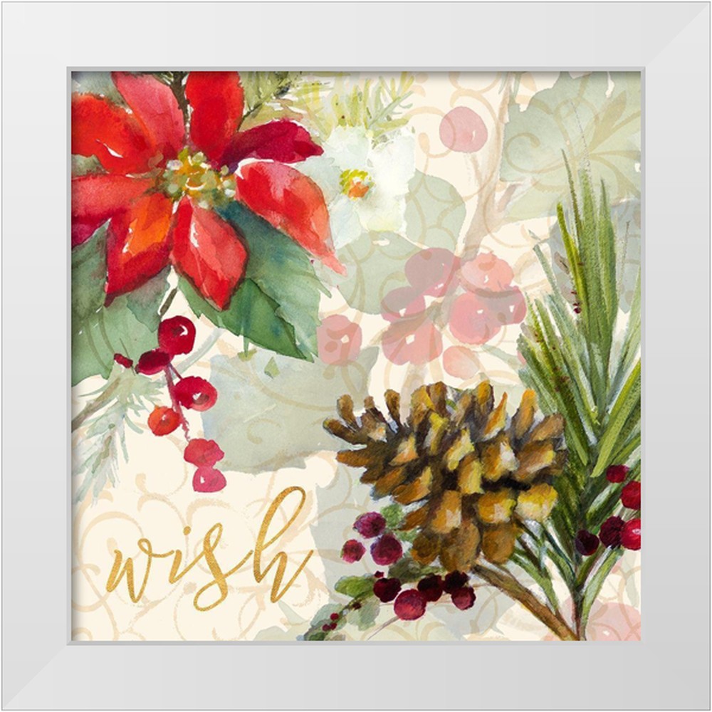 Loreth, Lanie 20x20 White Modern Wood Framed Museum Art Print Titled ...