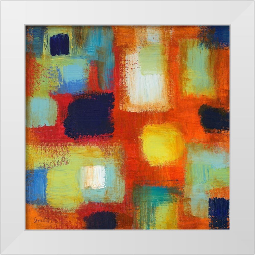 Loreth, Lanie 20x20 White Modern Wood Framed Museum Art Print Titled ...