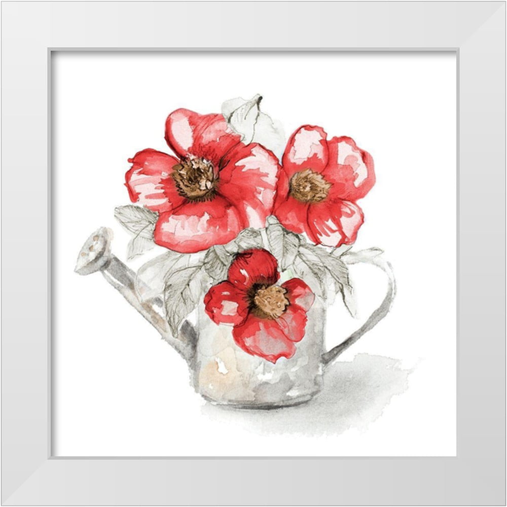 Loreth, Lanie 20x20 White Modern Wood Framed Museum Art Print Titled ...
