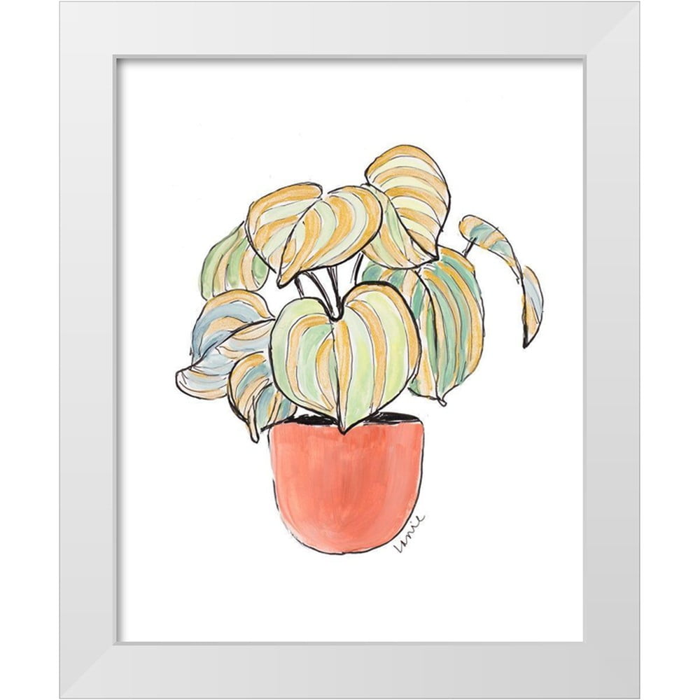 Loreth, Lanie 20x24 White Modern Wood Framed Museum Art Print Titled ...