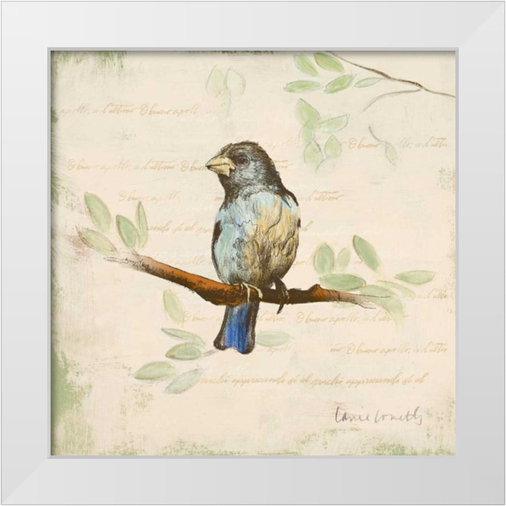 Loreth, Lanie 26x26 White Modern Wood Framed Museum Art Print Titled ...