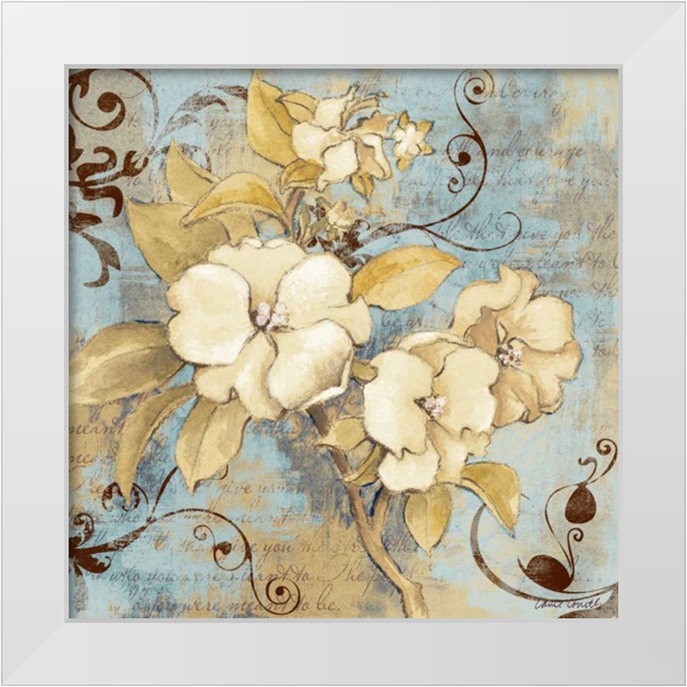 Loreth, Lanie 26x26 White Modern Wood Framed Museum Art Print Titled ...