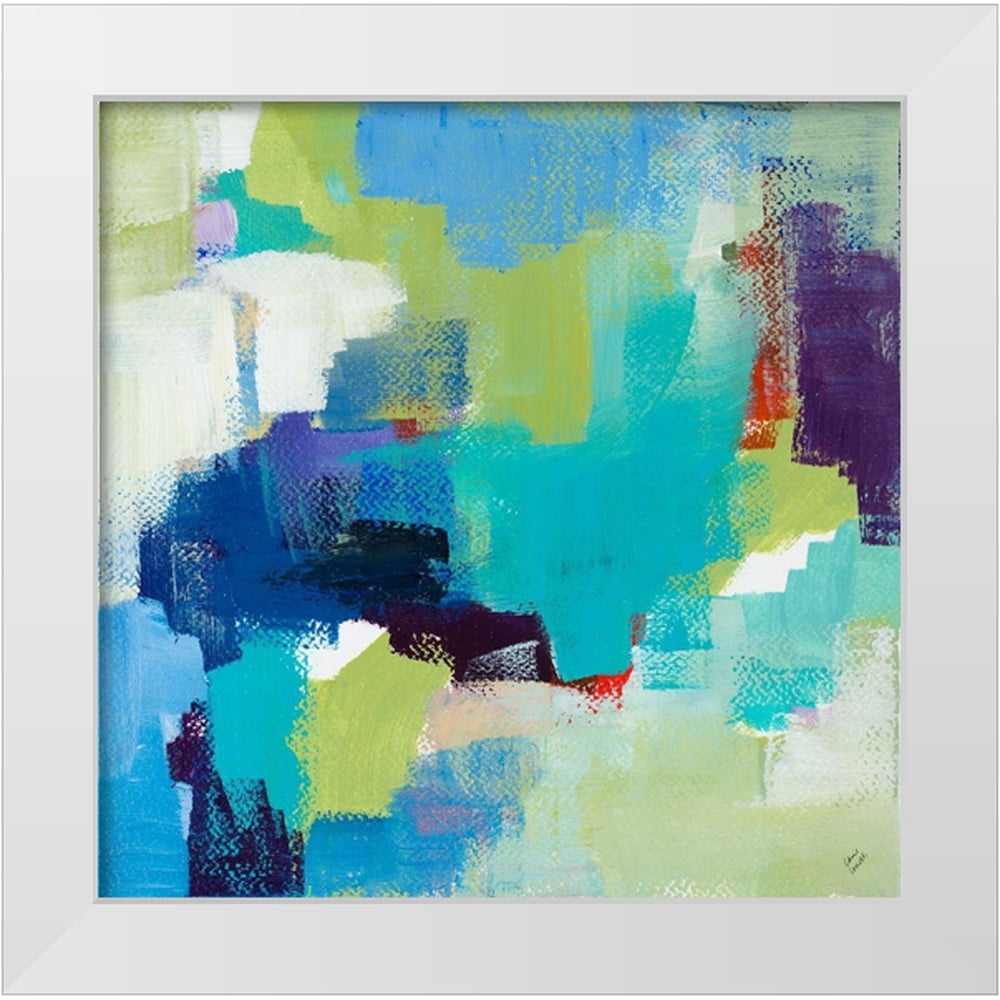 Loreth, Lanie 26x26 White Modern Wood Framed Museum Art Print Titled ...