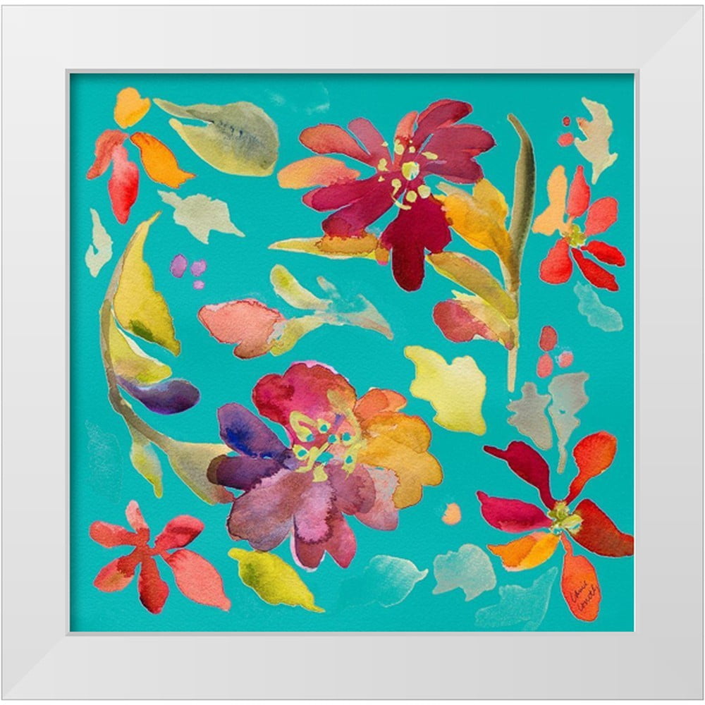 Loreth, Lanie 26x26 White Modern Wood Framed Museum Art Print Titled ...