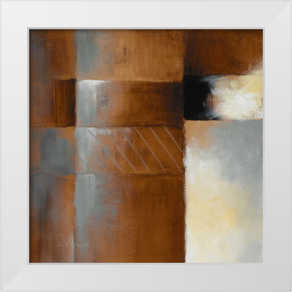 Loreth, Lanie 26x26 White Modern Wood Framed Museum Art Print Titled ...