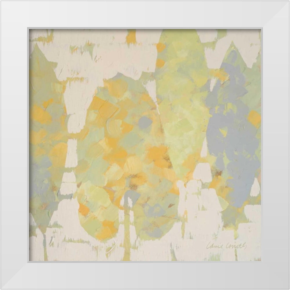 Loreth, Lanie 26x26 White Modern Wood Framed Museum Art Print Titled ...