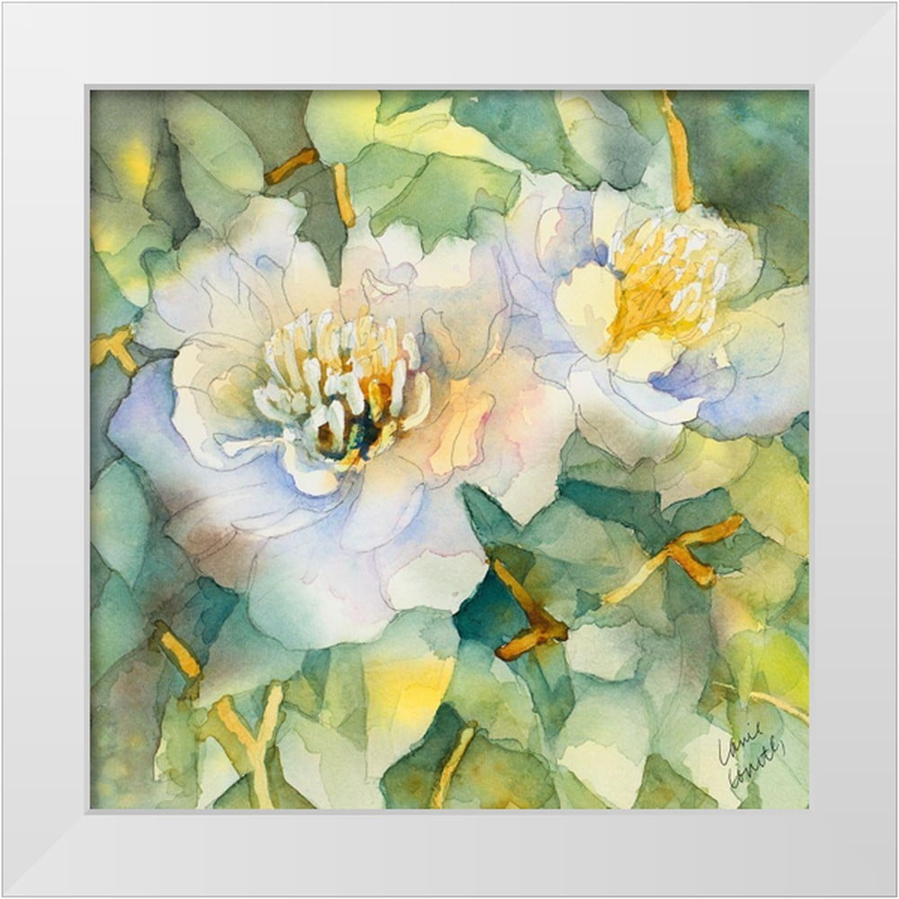 Loreth, Lanie 26x26 White Modern Wood Framed Museum Art Print Titled ...