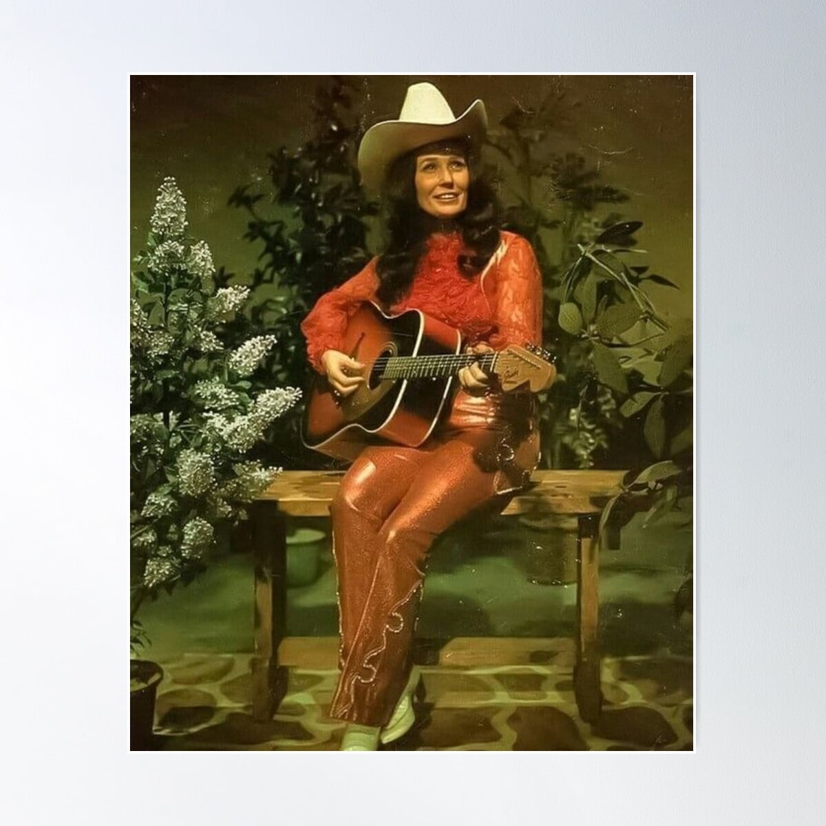 Loretta Lynn Poster Wall Art, Modern Wall Decor For Living Room Bedroom ...
