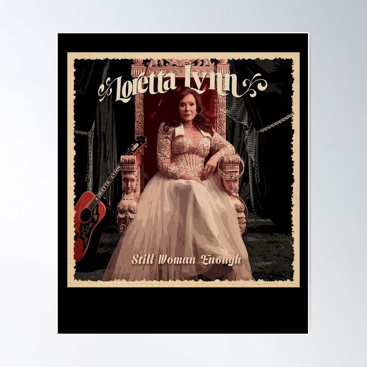 Loretta Lynns Timeless Country Hits Poster Wall Art, Modern Wall Decor ...