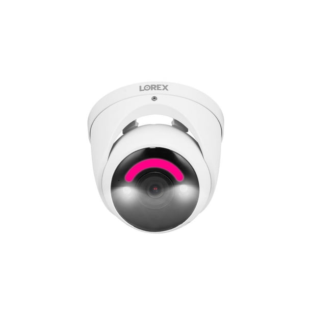 Lorex 4K Smart Security Lighting Deterrence Dome AI PoE IP Wired 8MP ...