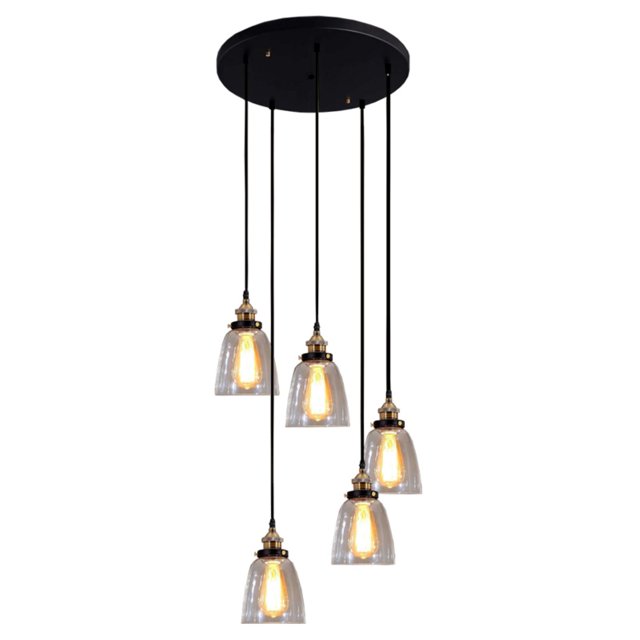 Lori 5-light Adjustable Cord Edison Lamp with Bulbs - Walmart.com