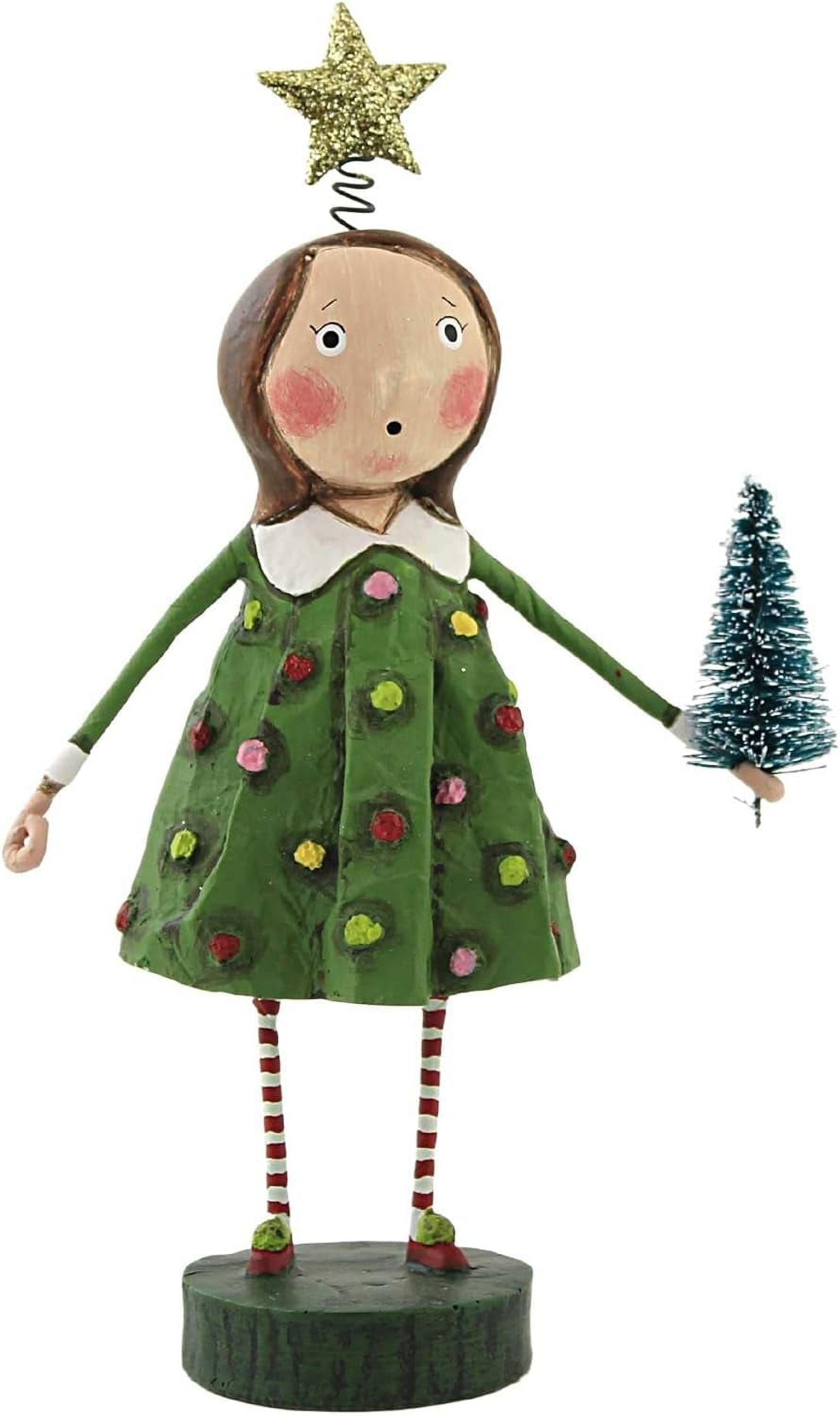 Lori Chrissy Christmas, Polyresin, Christ Star Tree Girl, Collectible ...