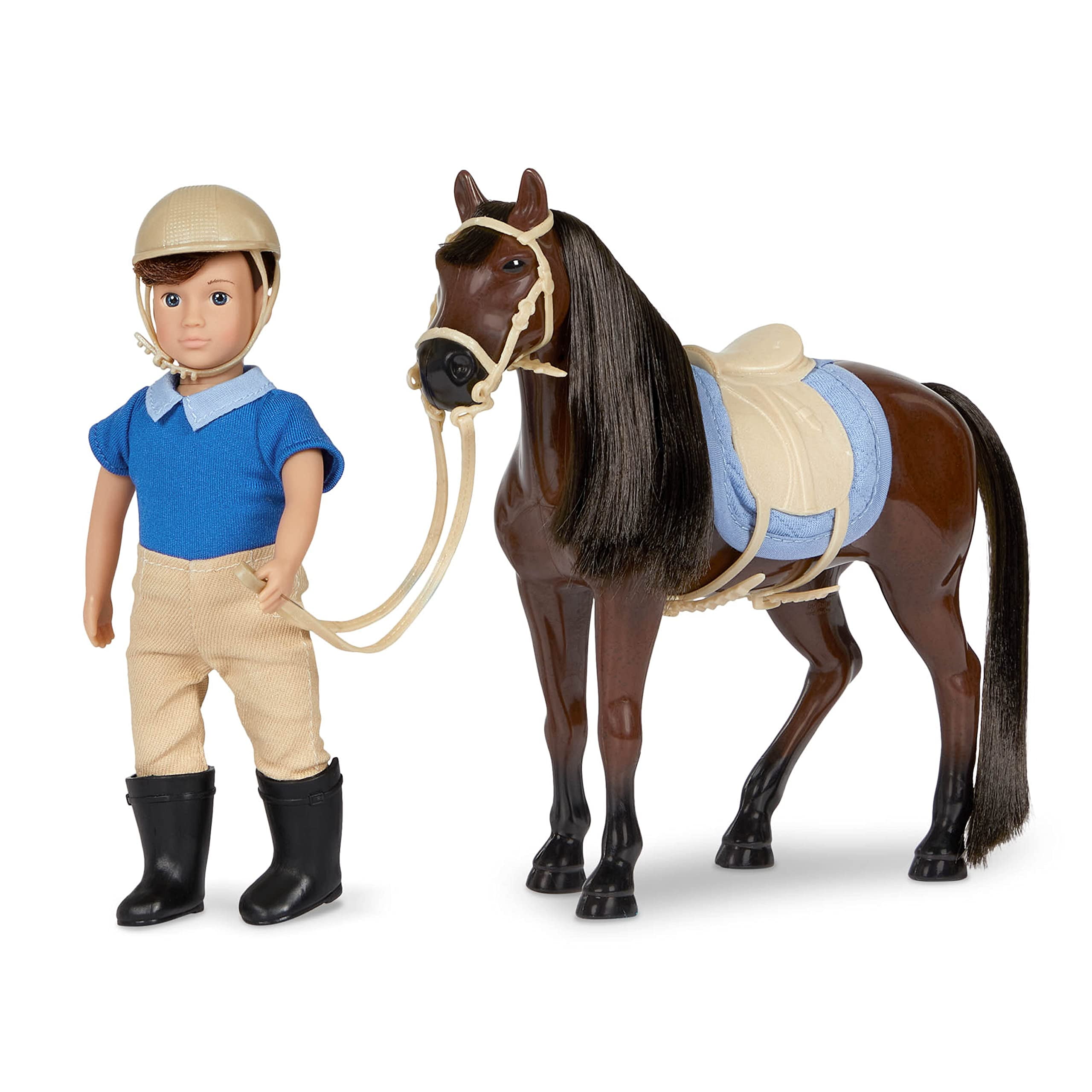 Lori Dolls - Brian & Barnaby - Mini Boy Doll & Toy Horse - 6-inch Doll ...