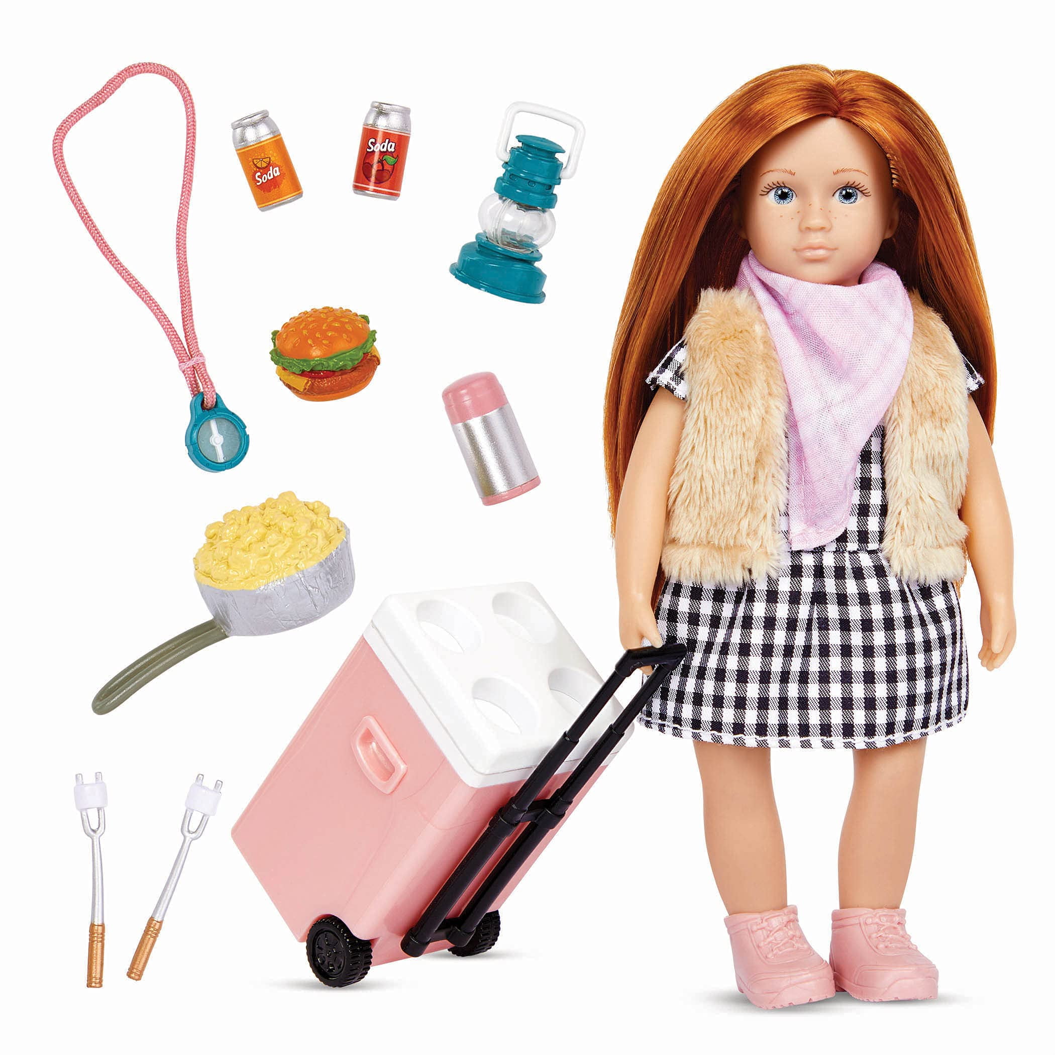 Lori Dolls - Jessa’s Camp Set - Mini Doll & Camping Set - Clothes ...