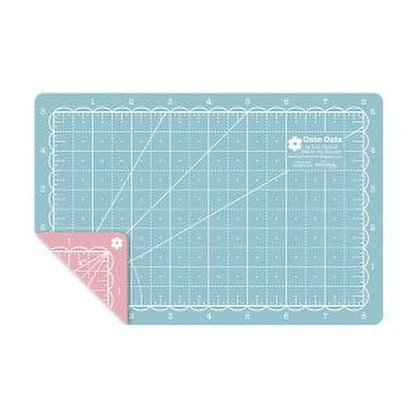 Lori Holt Cutting Mat 5" X 8" in Color Pink and Aqua STCM-5038 ...