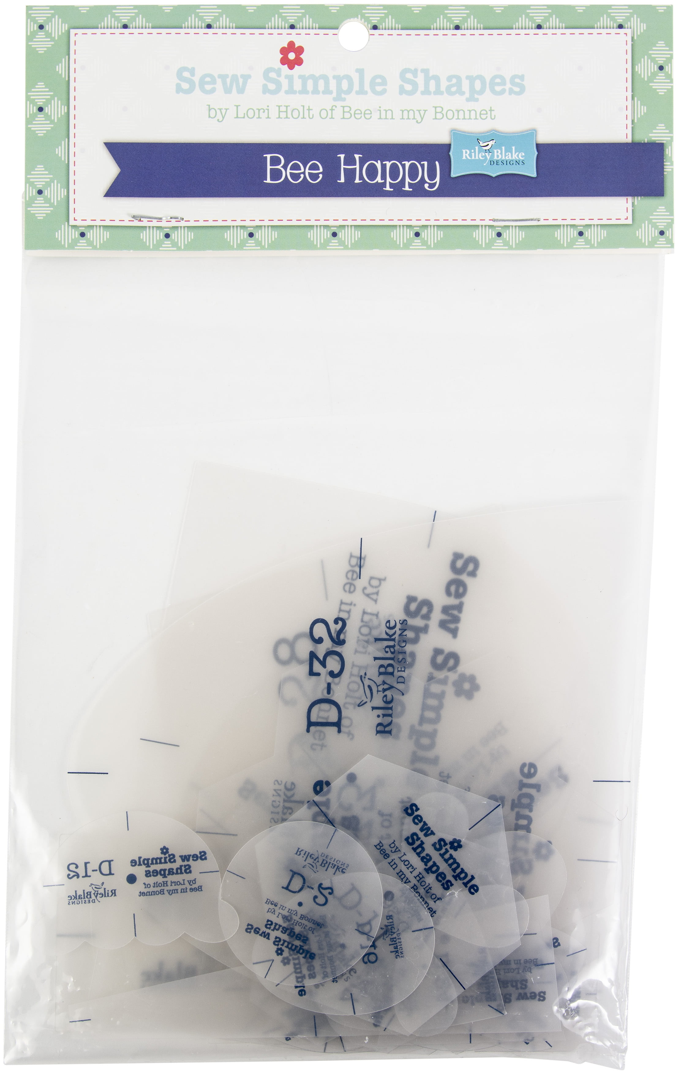 Lori Holt Bee Happy Template Set (33pcs) - Walmart.com