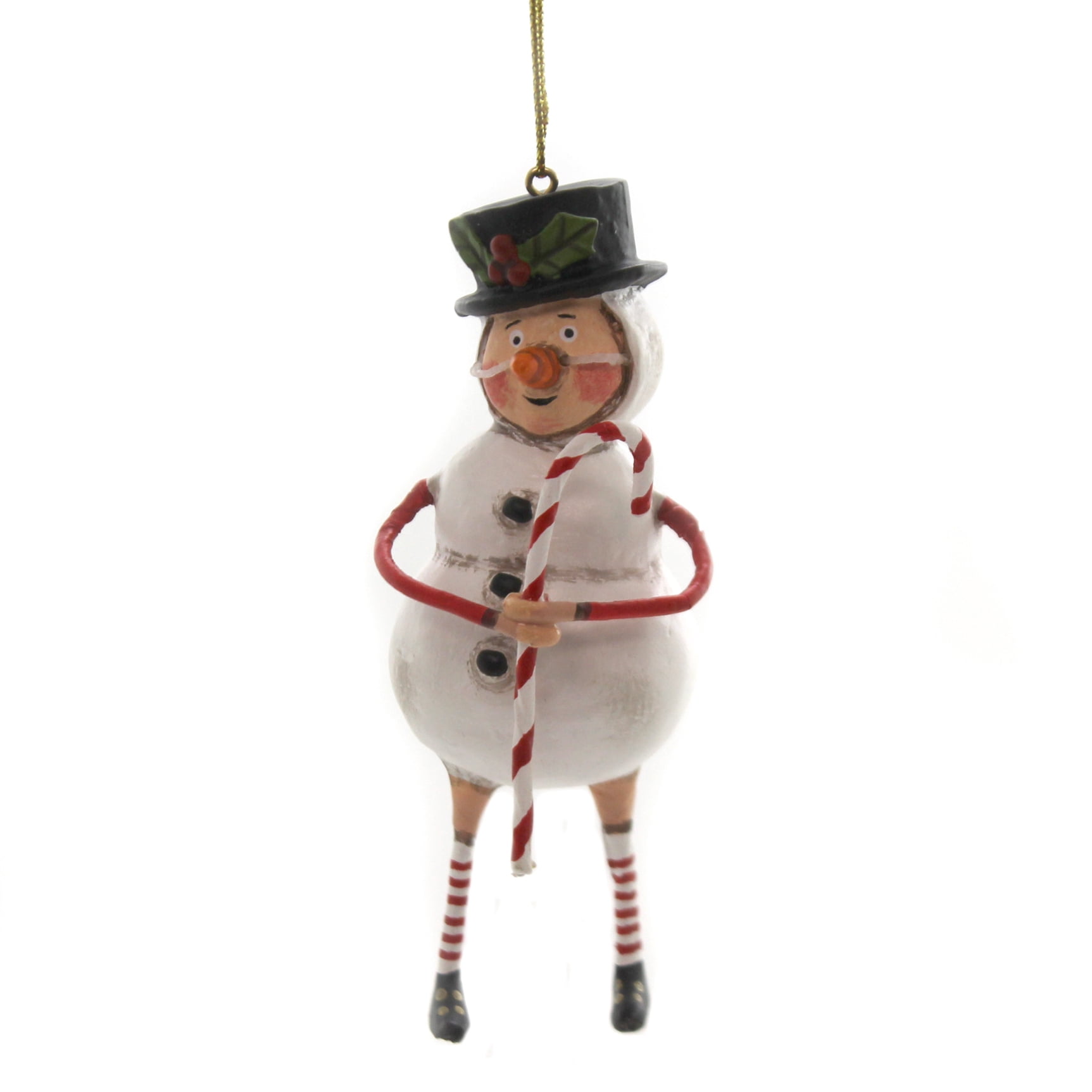 Lori Mitchell Chilly Willy Ornament Polyresin Snowman Christmas 11151 ...