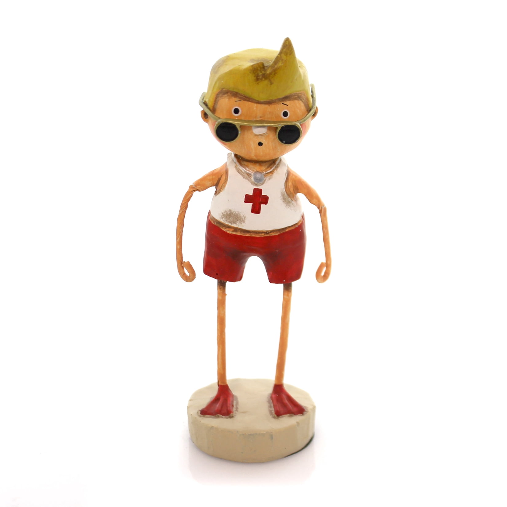 Lori Mitchell Lars The Lifeguard - One Figurine 5.25 Inch, Polyresin ...