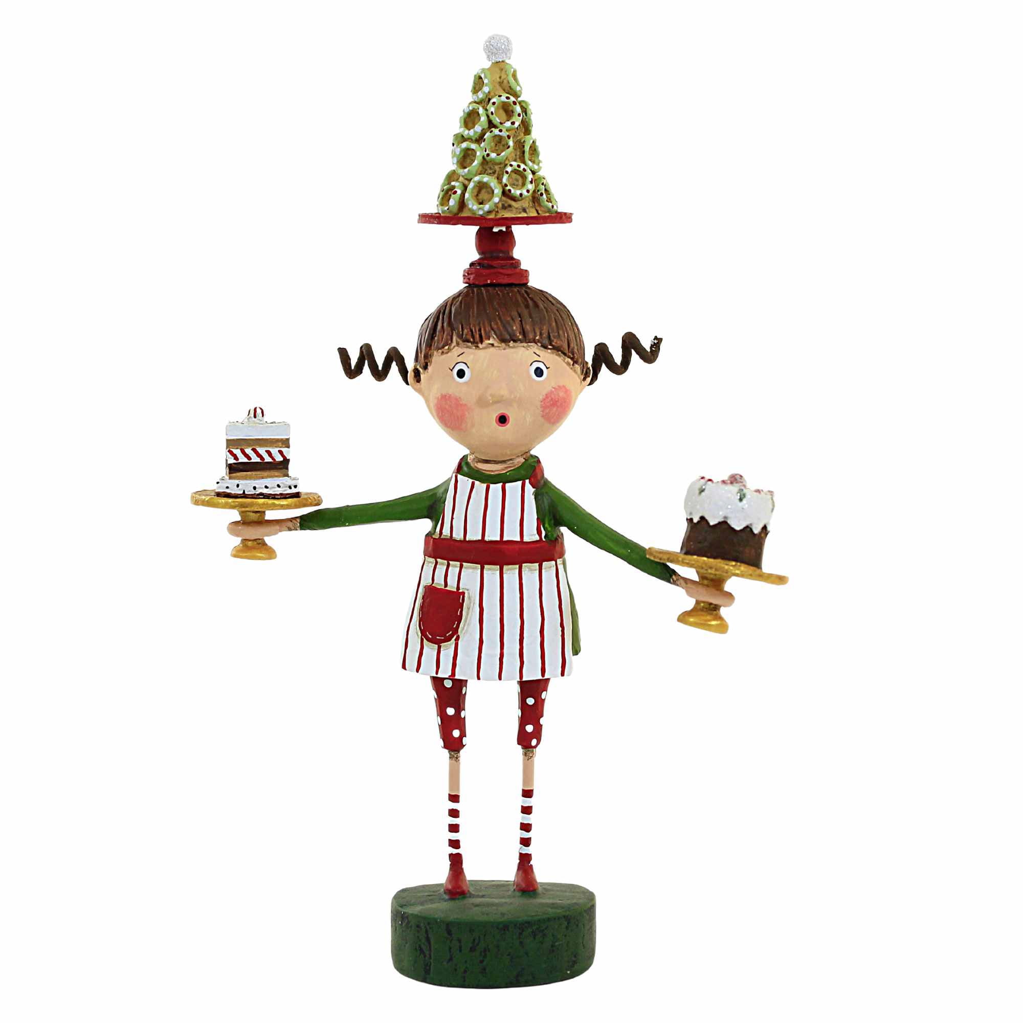Lori Mitchell Patty Cake Christmas - One Figurine 8.0 Inch, Polyresin ...
