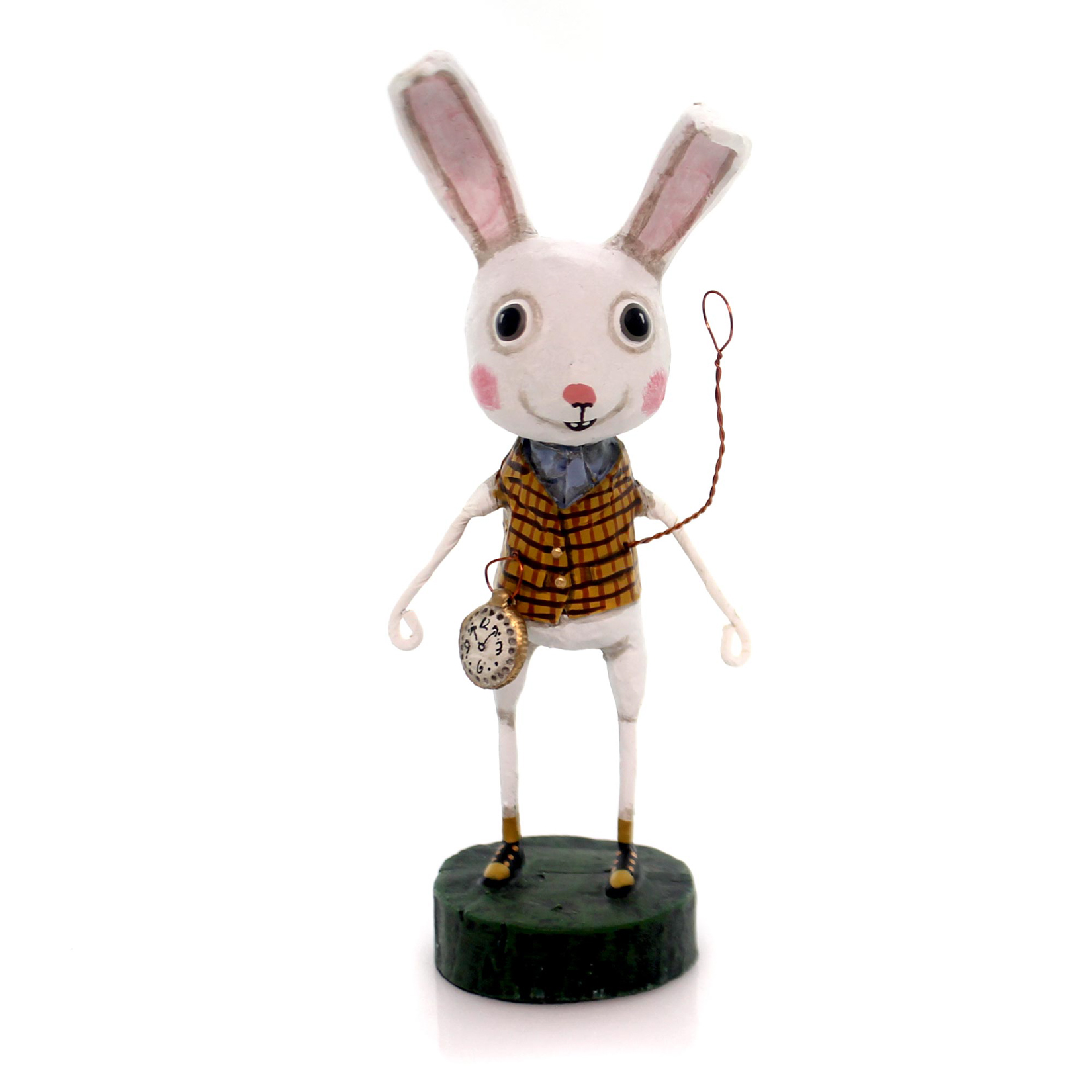 Lori Mitchell The White Rabbit Polyresin Alice Wonderland Late 11020 ...