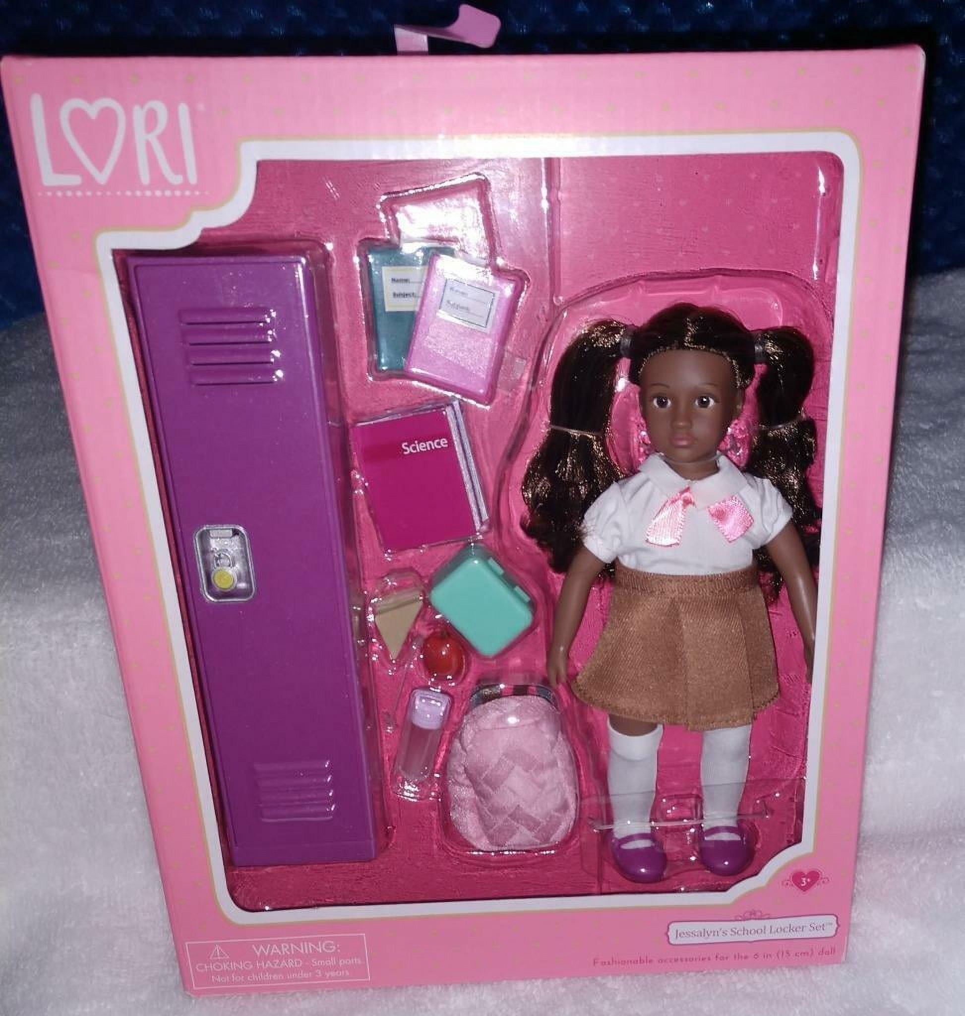 Lori By Our Generation Jessalyn 6 Doll School Locker Set New