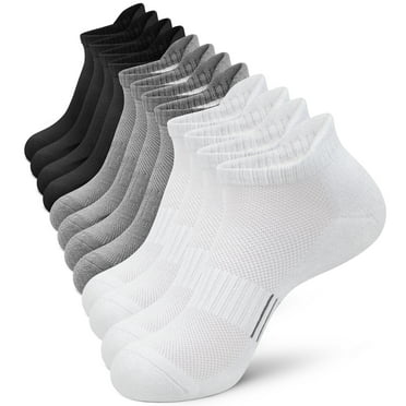 Body Glove Men's Premium Dry Wick Anti-sweat Sports Socks, 5 Pack Crew ...