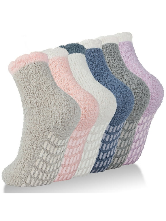 5 Pairs Over Knee Thigh Socks Knee-High Warm Stocking Women Boot Sock ...