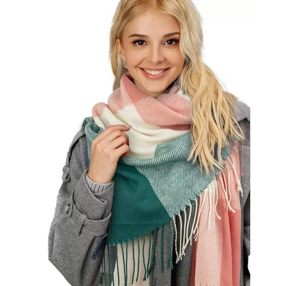 Aofany Winter Scarf for Women Shawls for Women Long Big Warm Scarves ...
