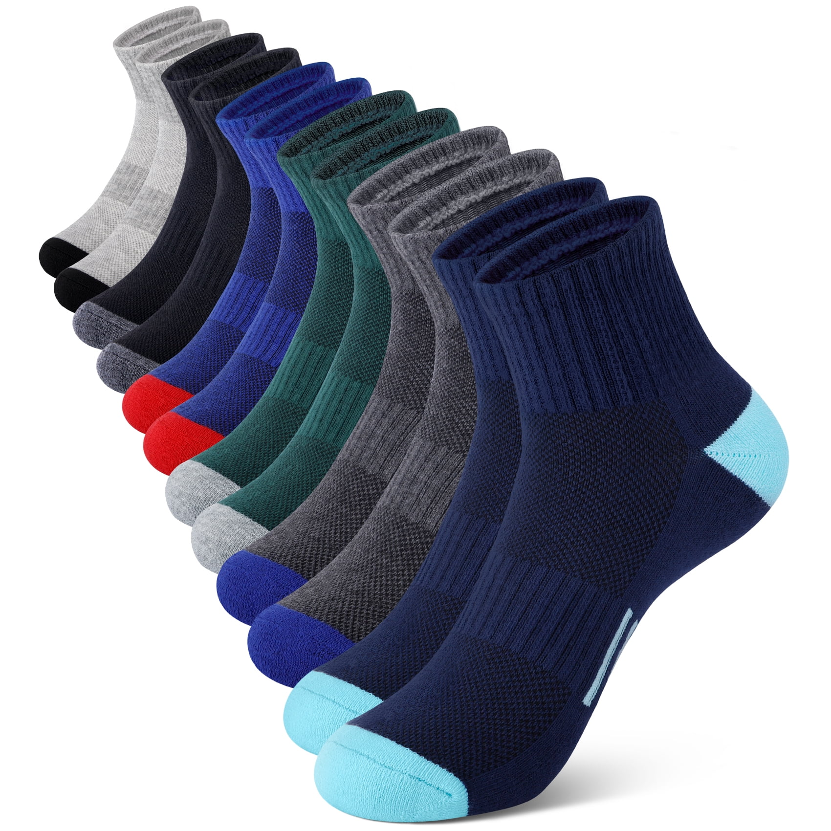 Loritta Womens Ankle Socks, Athletic Running Sports Cushioned ...
