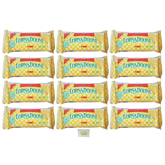 Lorna Doone Shortbread Cookies 1 oz. | Kosher | Snack Pack | Pack of 12 ...