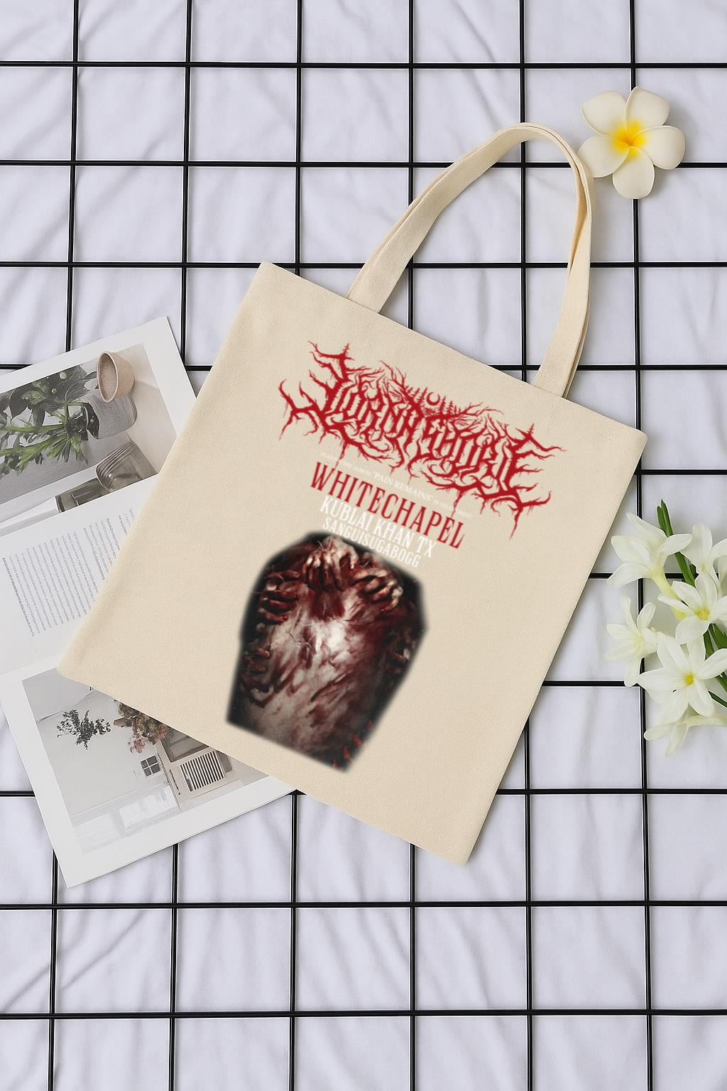 Lorna Shore Fall Tour 2024 Bag, Lorna Shore Band Fan Bag, Lorna Shore 2024 Concert Bag-TH5385 ...