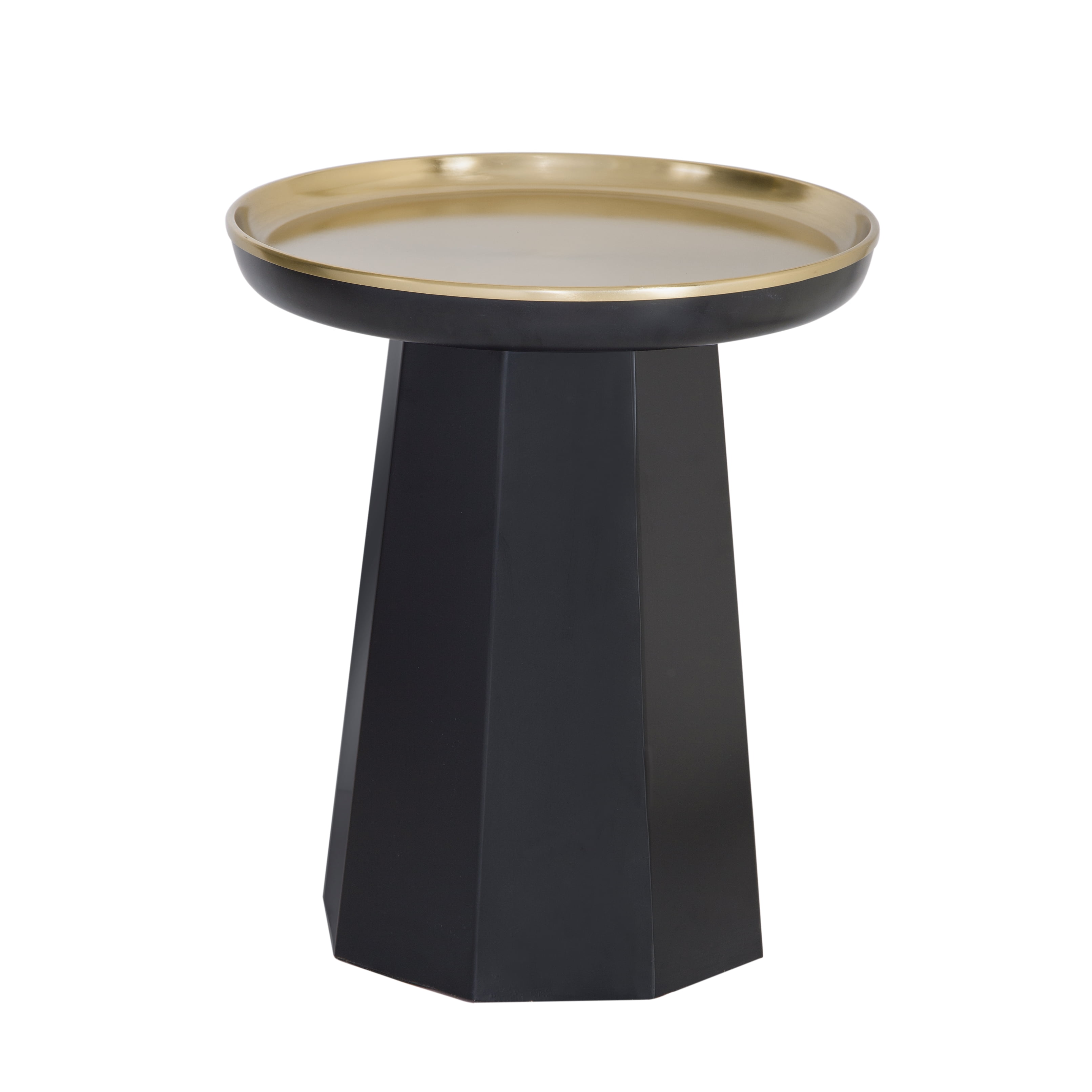 Lorne Metal Scatter Table in Black - Walmart.com