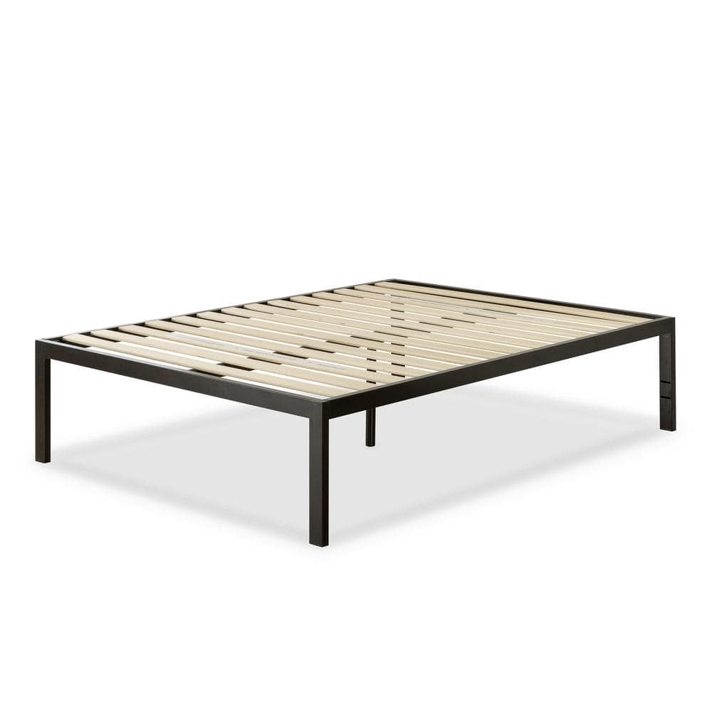 Lorrick Black Metal King Platform Bed Frame - Walmart.com