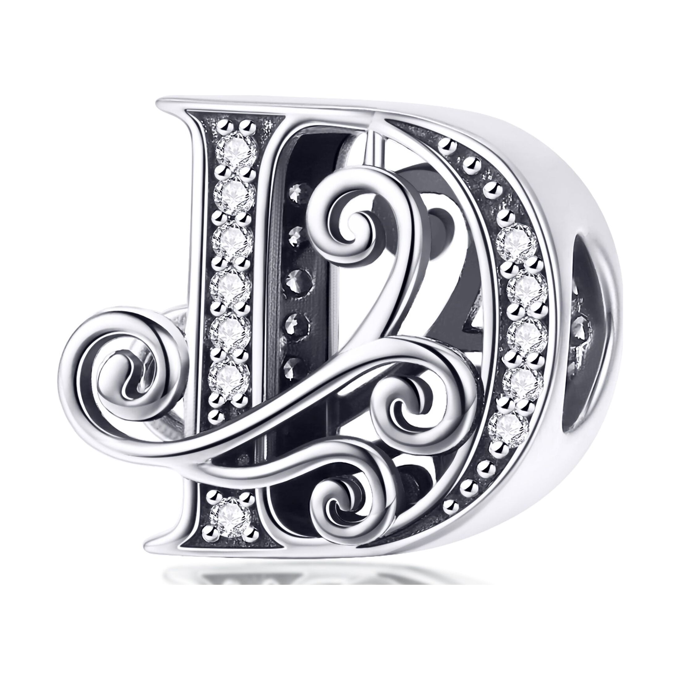 PANDORA Letter B Charm - 797456 - Walmart.com