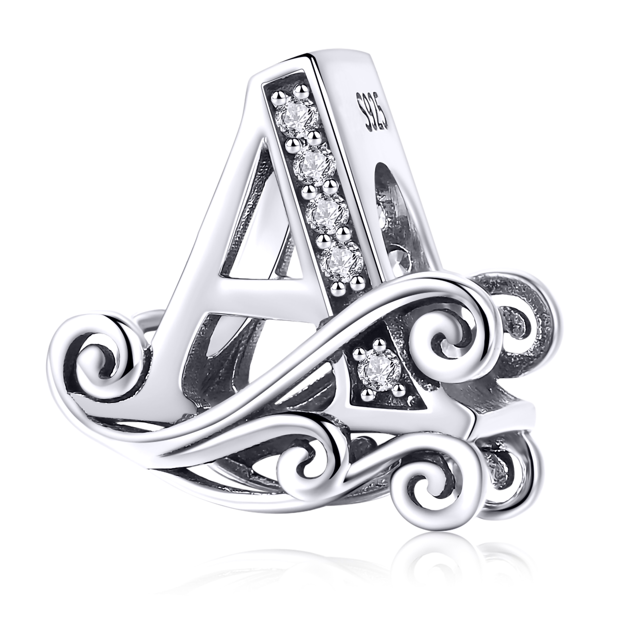 Pandora Letter K Charm In Sterling Silver 797465 - Walmart.com