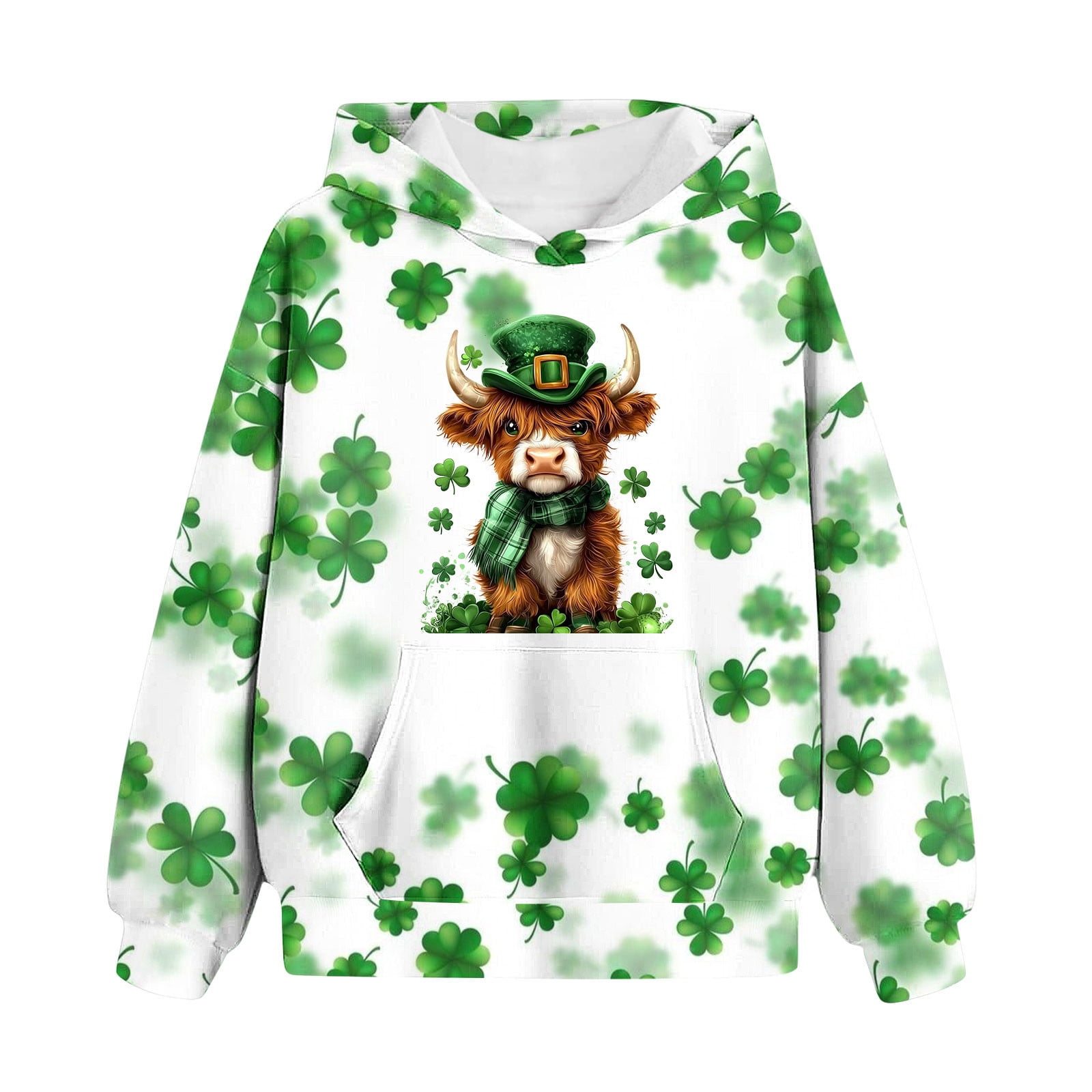Lorytime Oversized Sweatshirts for Teen Girls St. Patricks Day Long ...