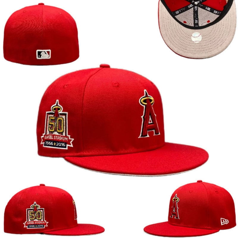Los A_ngeles Angels of Anaheim Basic Embroidery 59FIFTY Fitted Hat-5950 ...