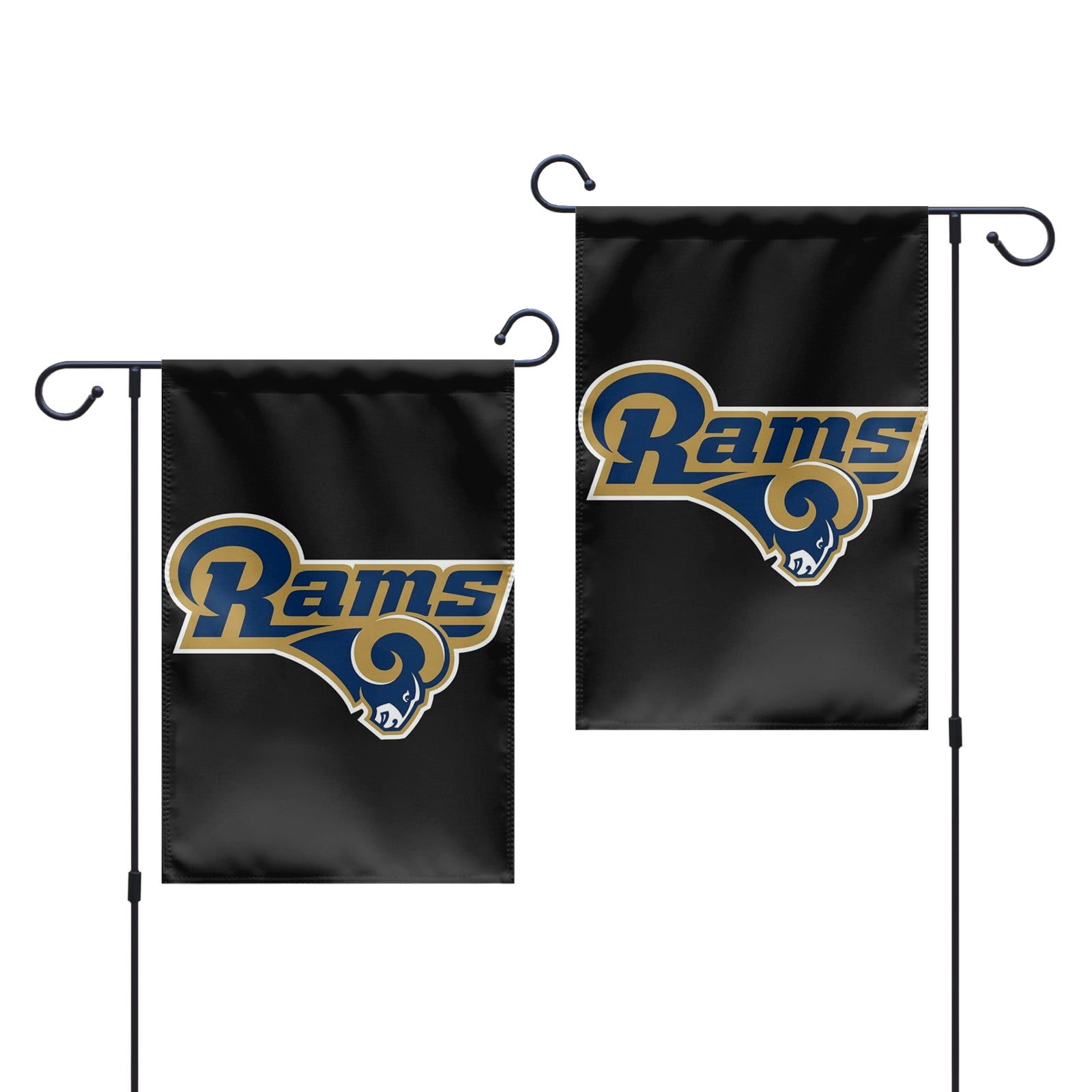Los_Ang-eles_Rams Garden Flag 28*40IN Porch Patio Lawn Seasonal Outside ...