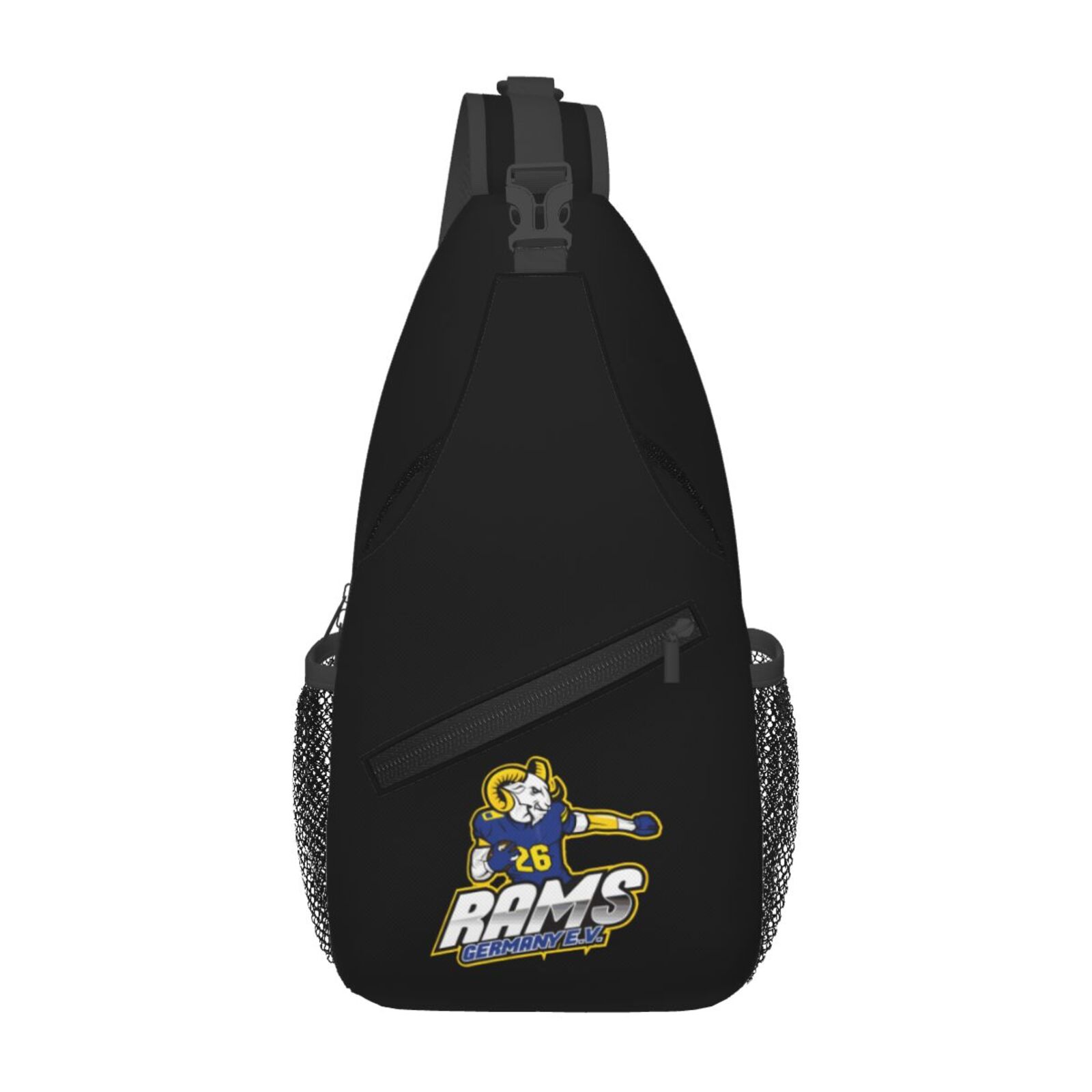 Los_Angeles 1 Crossbody Chest Bag, Zipper Sports Crossbody Bag ...