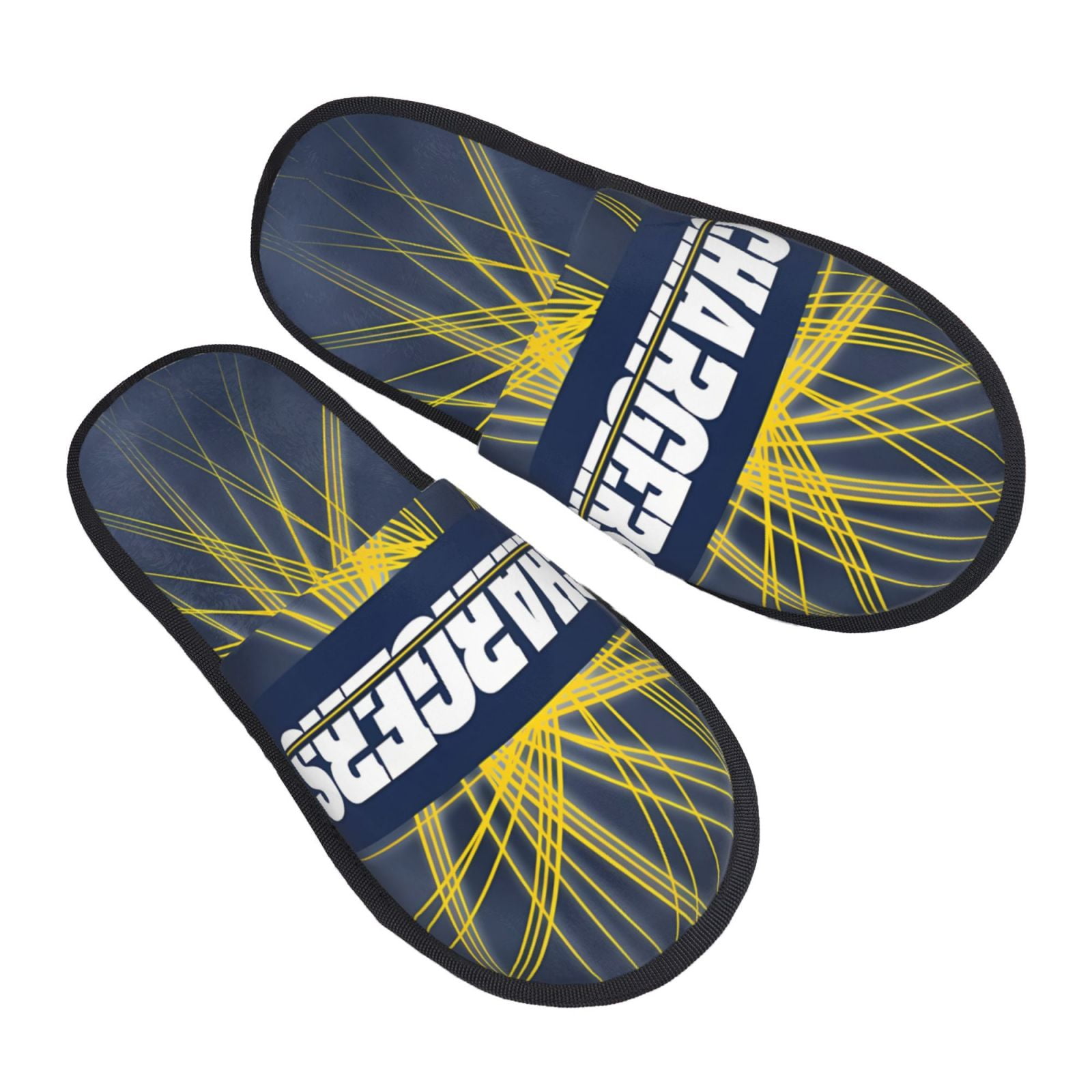 Los_Angeles 2 2025 America Football Print Furry Slippers – Ultra-Soft Plush & EVA Sole for Home ...